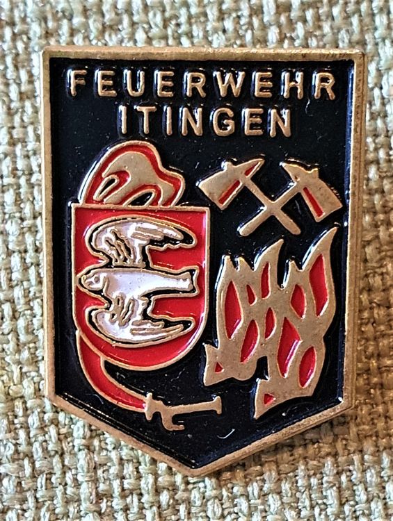 K722 - Pin Feuerwehr Itingen Schweiz (Gebraucht) in Reinach BL für CHF 2 – mit Lieferung auf ...