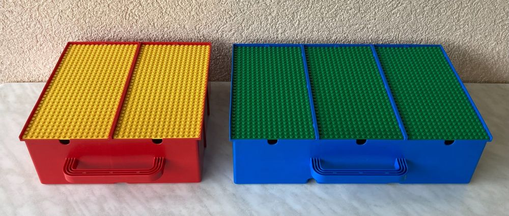 LEGO® Sortierboxen mit Baseplate-Deckel 2stk. | Kaufen auf Ricardo