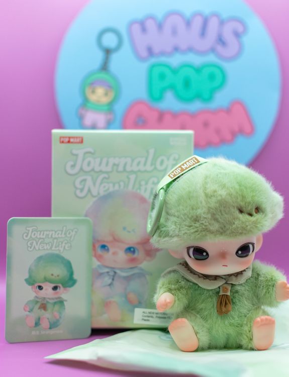 POP MART DIMOO Journal of New Life Series Plush STRANGENESS (Neu und ...