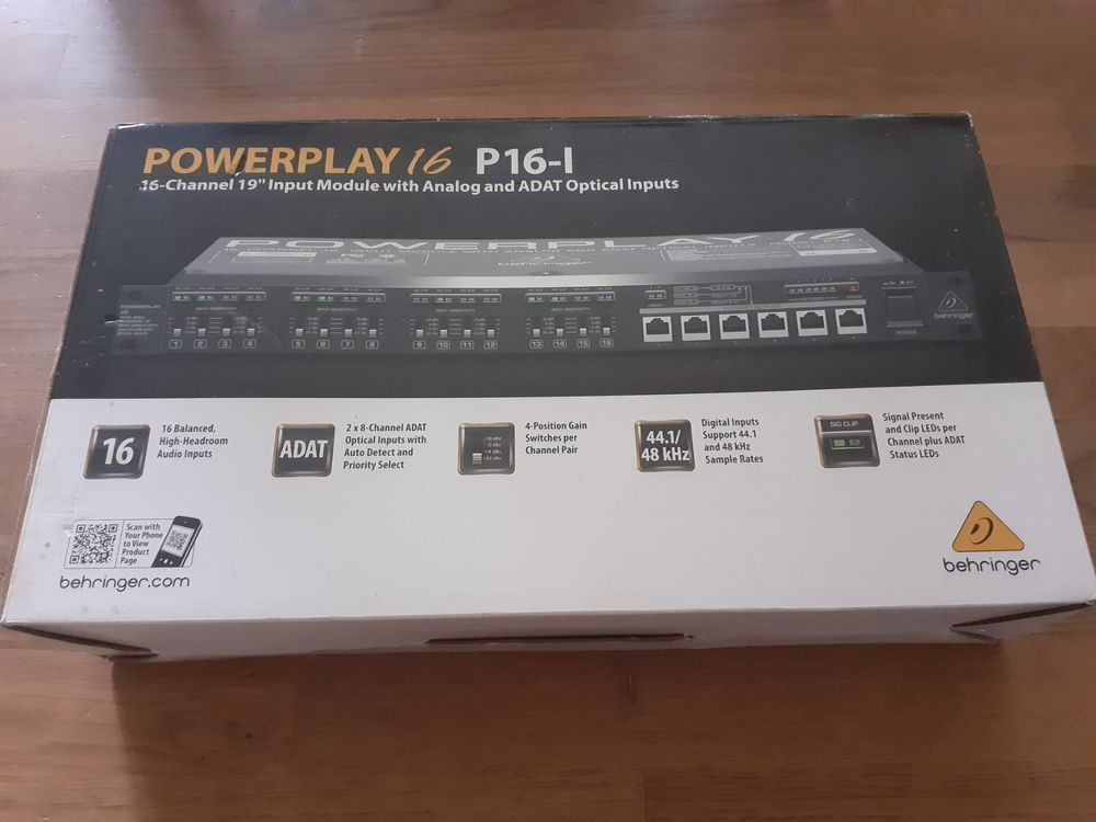 Behringer P16-I (Gebraucht) in für CHF 89 – mit Lieferung auf Ricardo ...