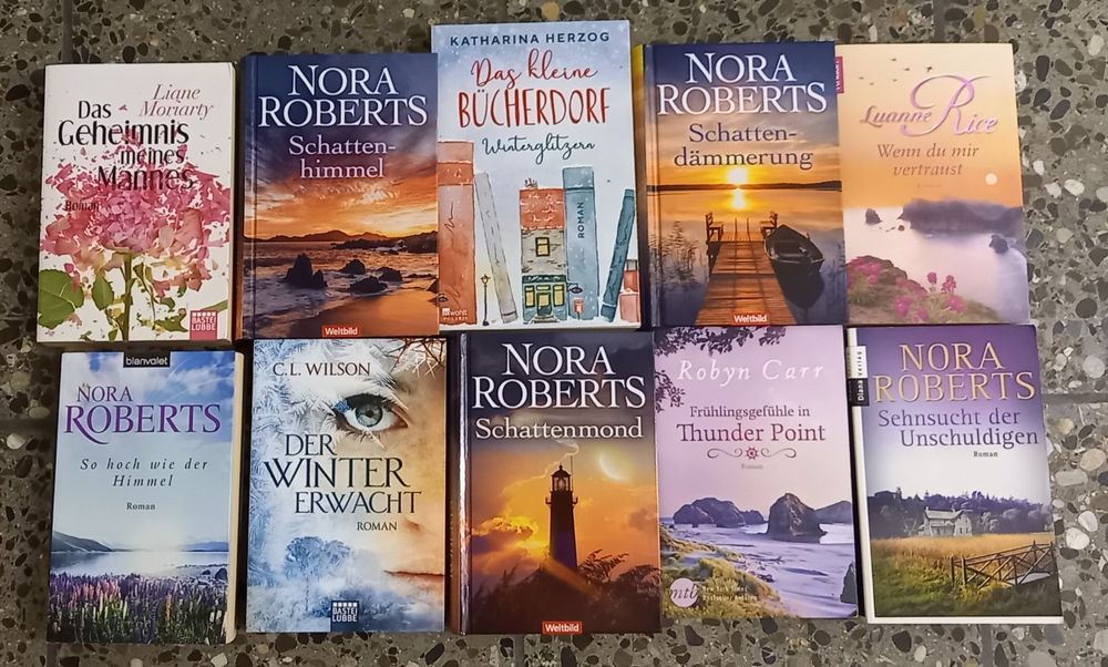 LOT AN 10 *FRAUEN - ROMANEN, MEIST NORA ROOBERTS*; TIPTOP (Gebraucht ...