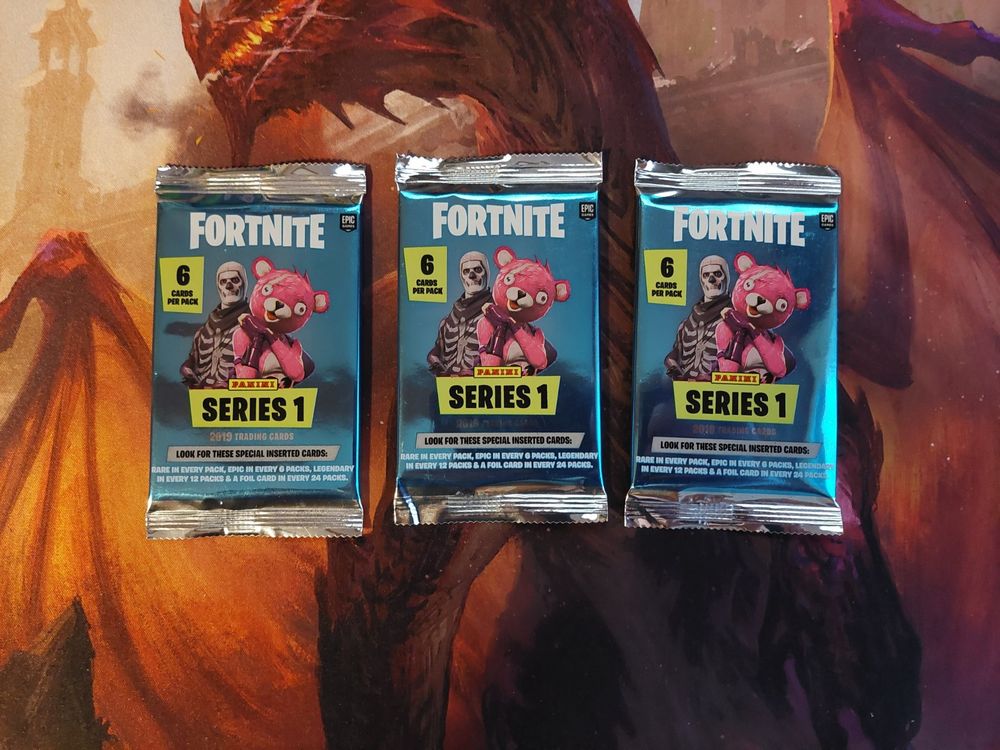 Fortnite Serie 1 TCG Sammelkarten 3 Booster (Neu und originalverpackt) in Schmitten FR für CHF ...
