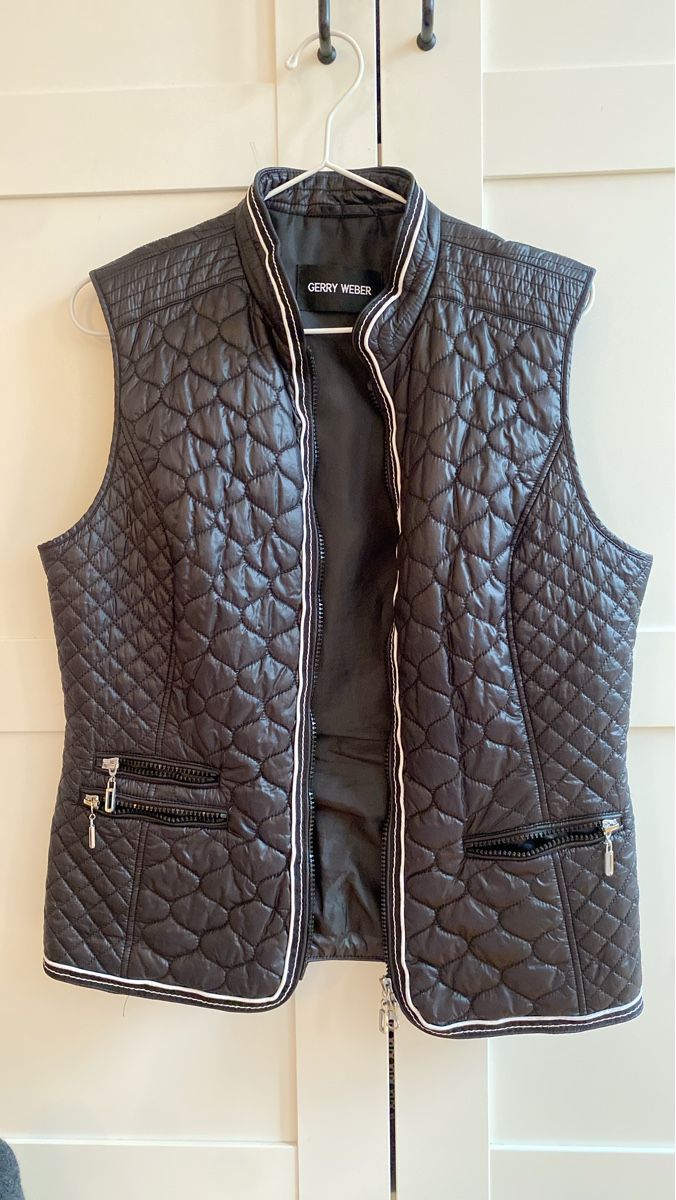 Gerry Weber Steppweste, Schwarz, Grösse 38 (Gebraucht) in Burgdorf für ...