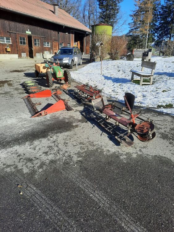 Rapid 505, Messerbalken, Bandeingräser, Einachser (Gebraucht) in Teufen AR für CHF 1800 – nur ...