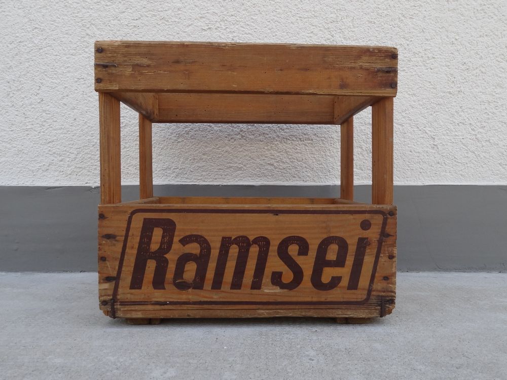 Holzkiste Getränkekiste Harass MOSTEREI RAMSEI RAMSEIER (Gebraucht) in ...