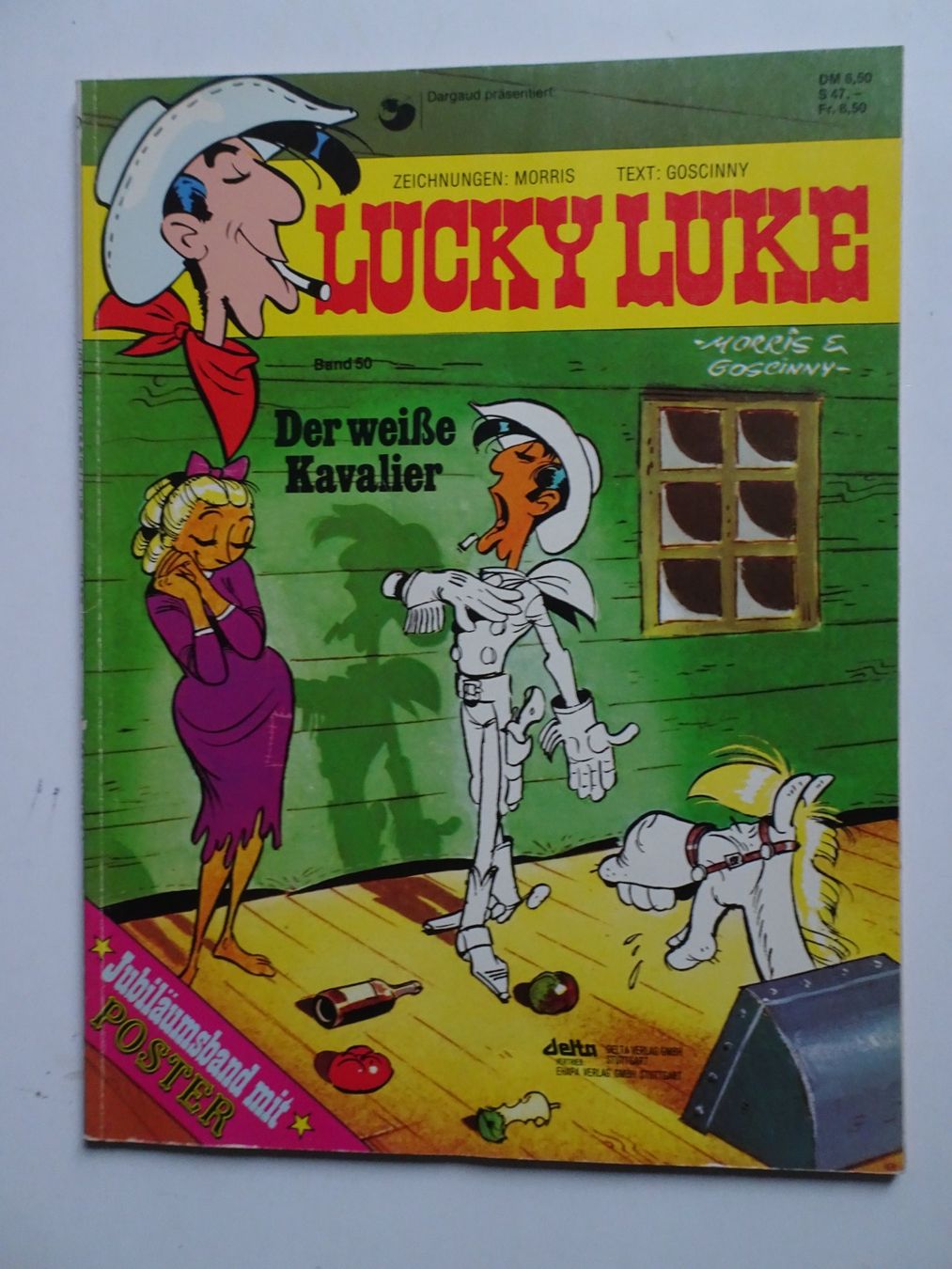 Lucky Luke - Der weisse Kavalier, Band 50 ohne Poster (Gebraucht) in ...