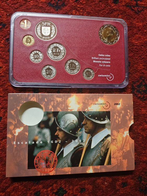 Schweizer Sonder Münzen Set 2002 Neu (Neu (gemäss Beschreibung)) in Rheinau für CHF 40 – mit ...