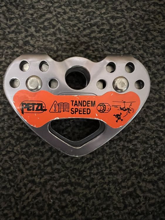Petzl Tandem Speed Seilrolle, Top Zustand | Kaufen auf Ricardo
