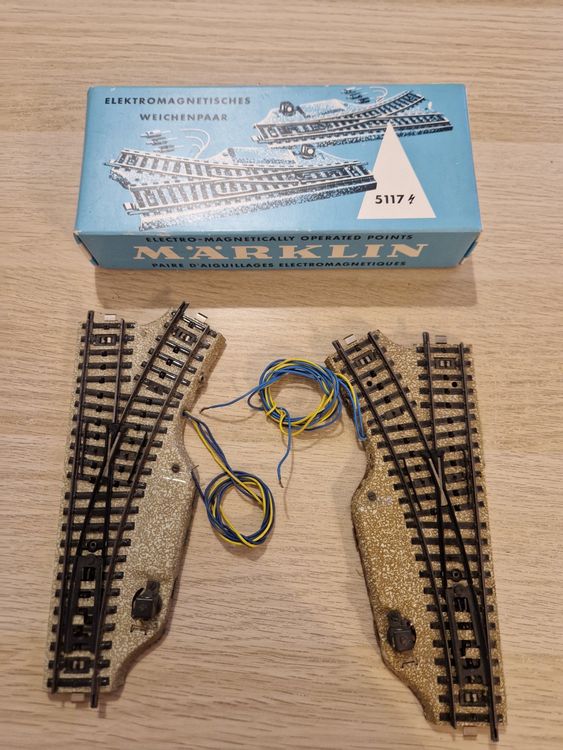 Märklin 5117 Weichenpaar M H0 (1) | Kaufen auf Ricardo