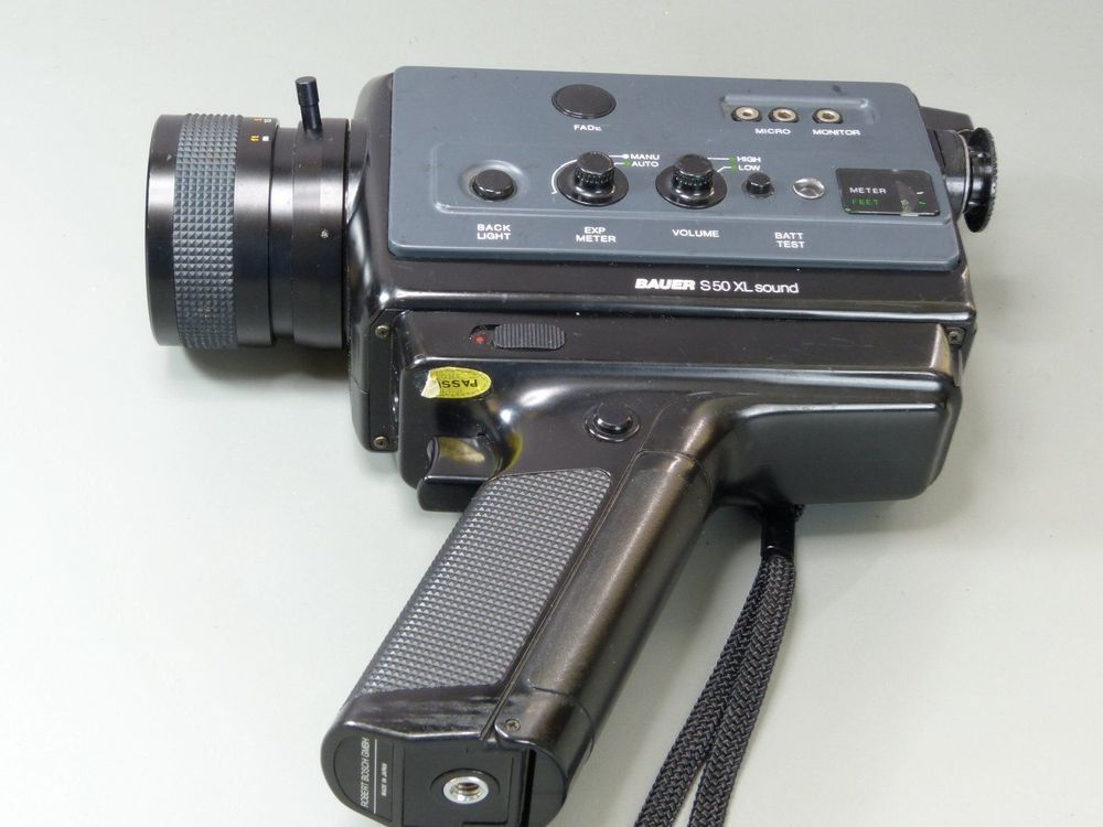 Bauer S50XL Sound 8mm Super8 Filmkamera | Kaufen auf Ricardo