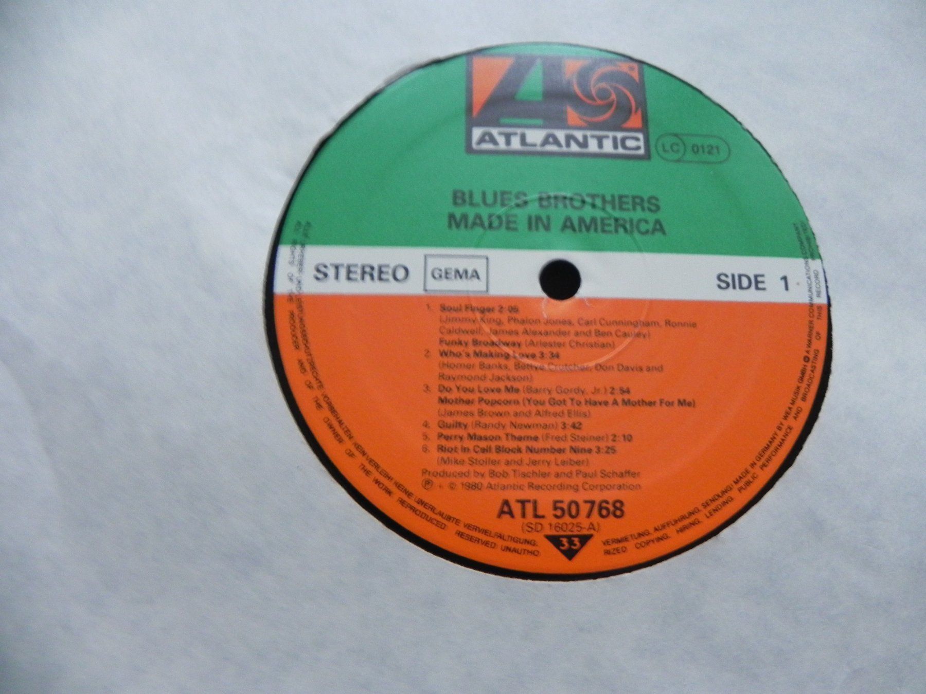 LP Film Soundtrack Blues Brothers Made in America 1980 (Gebraucht) in ...