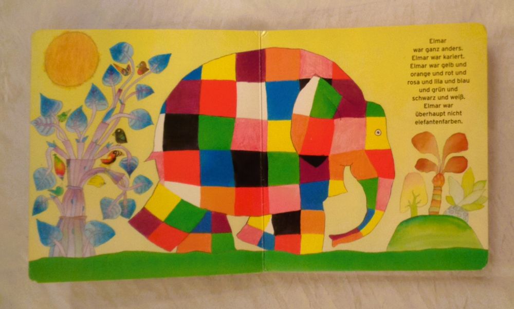 Elefant Elmar - Bilderbuch kartoniert / David McKee (Gebraucht) in ...