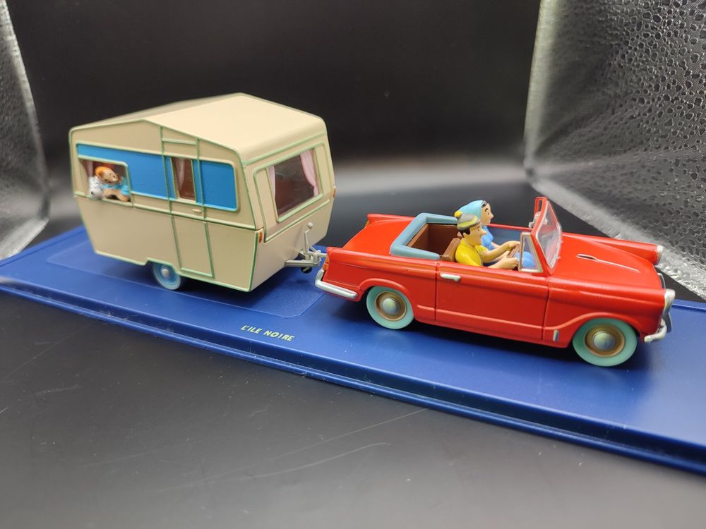 Tim und Struppi Atlas 1:43 Triumph Herald mit Caravan neu | Kaufen auf Ricardo