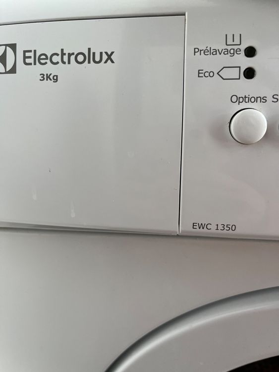 Lave-linge 3kg Electrolux EWC1350 (acheté neuf en nov 2019) | Kaufen auf Ricardo