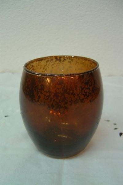 Antikes Glas Gefäss, innen vergoldet | Kaufen auf Ricardo