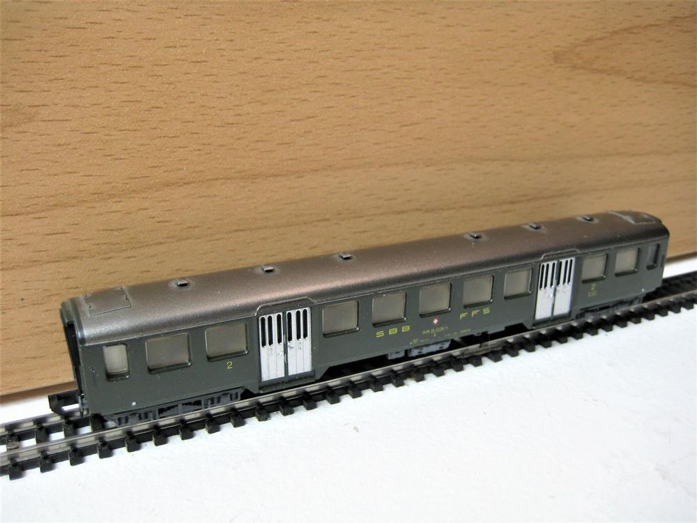 ARNOLD 3716 Leichtstahlwagen 2.Kl. SBB (Neu und originalverpackt) in ...