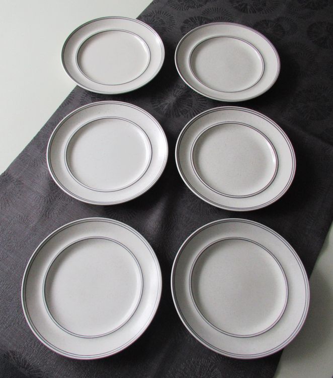 GUSTAVSBERG BIRKA 6 FRÜHSTÜCKTELLER STIG LINDBERG | Kaufen auf Ricardo