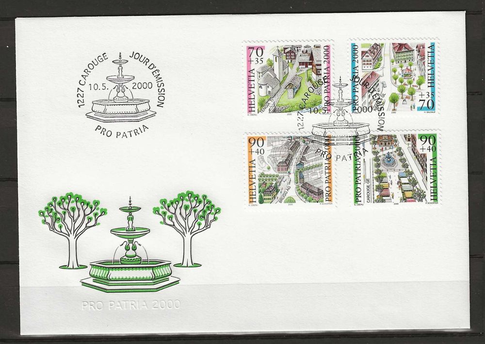 FP2000 - FDC Pro Patria 2000 (Gebraucht) in Trélex für CHF 3 – mit ...