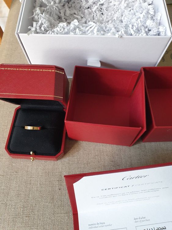 Cartier Ring Gr. 60 Gelbgold | Kaufen auf Ricardo