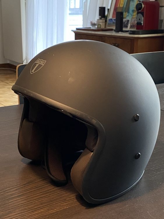 Highway 1 - Motorrad Jet Helm (mit Visir) (Neu (gemäss Beschreibung ...