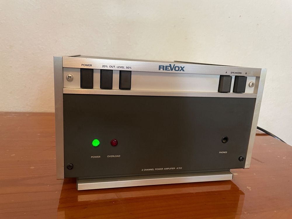 REVOX A 722 Endstufe (Gebraucht) in Zürich für CHF 259 – mit Lieferung ...