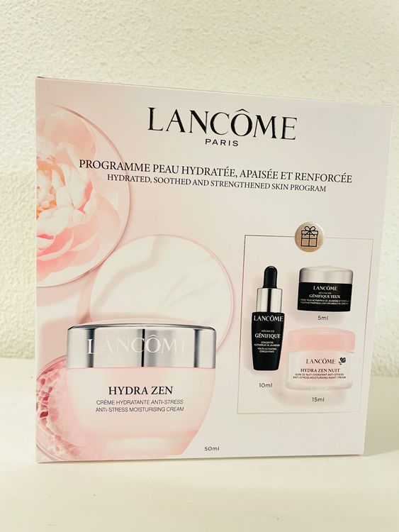 Lancôme Geschenkset Hydra Zen Tagescreme 50 ml + 3 Geschenke (Neu und originalverpackt) in ...