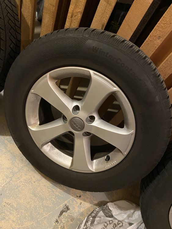 Audi Q3 Original Winterfelgen mit Pneus 16 Zoll | Kaufen auf Ricardo