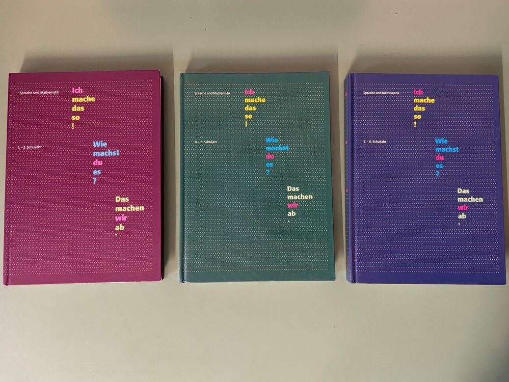 Mathematik- und Deutschlehrmittel (1.-6.Klasse) (Ruf/Gallin) (Neu ...