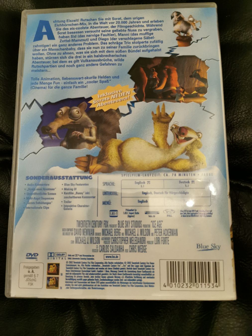 Ice Age DVD - Otto spricht Sid - Lustiger Winterfilm! (Gebraucht) in ...