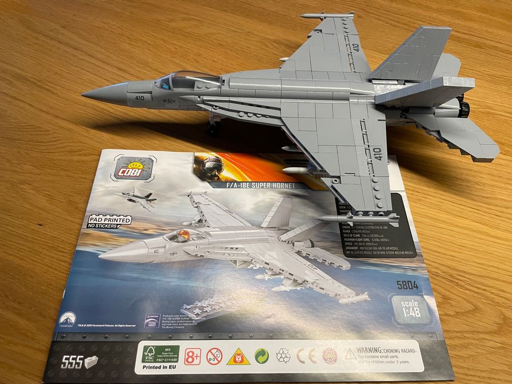 Cobi F/A-18 Super Hornet aus Top Gun (Gebraucht) in Biberstein für CHF ...