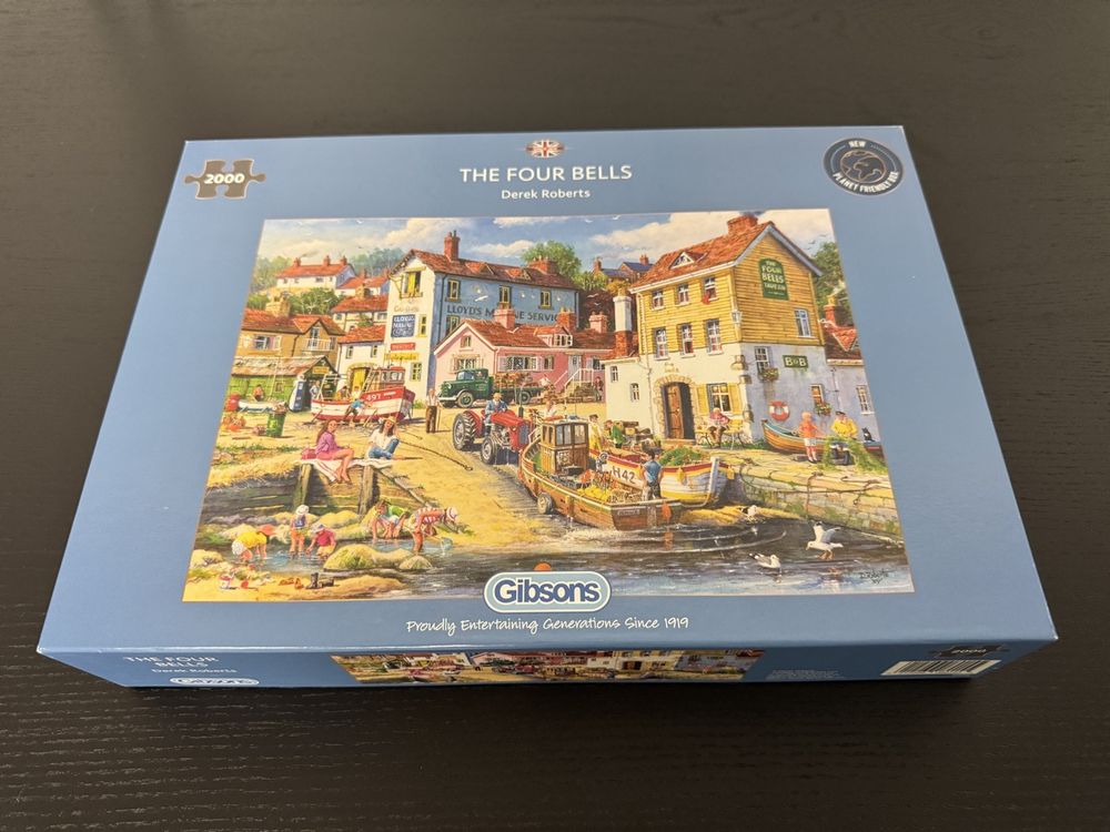 Puzzle Gibsons The four bells 2000 pièces | Kaufen auf Ricardo