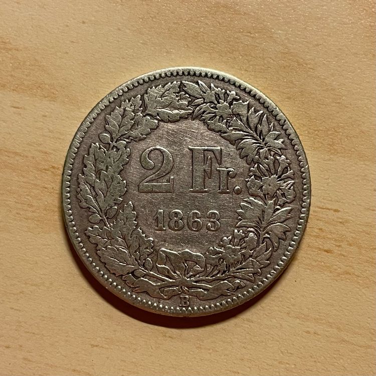 2 Franken 1863 | Kaufen auf Ricardo