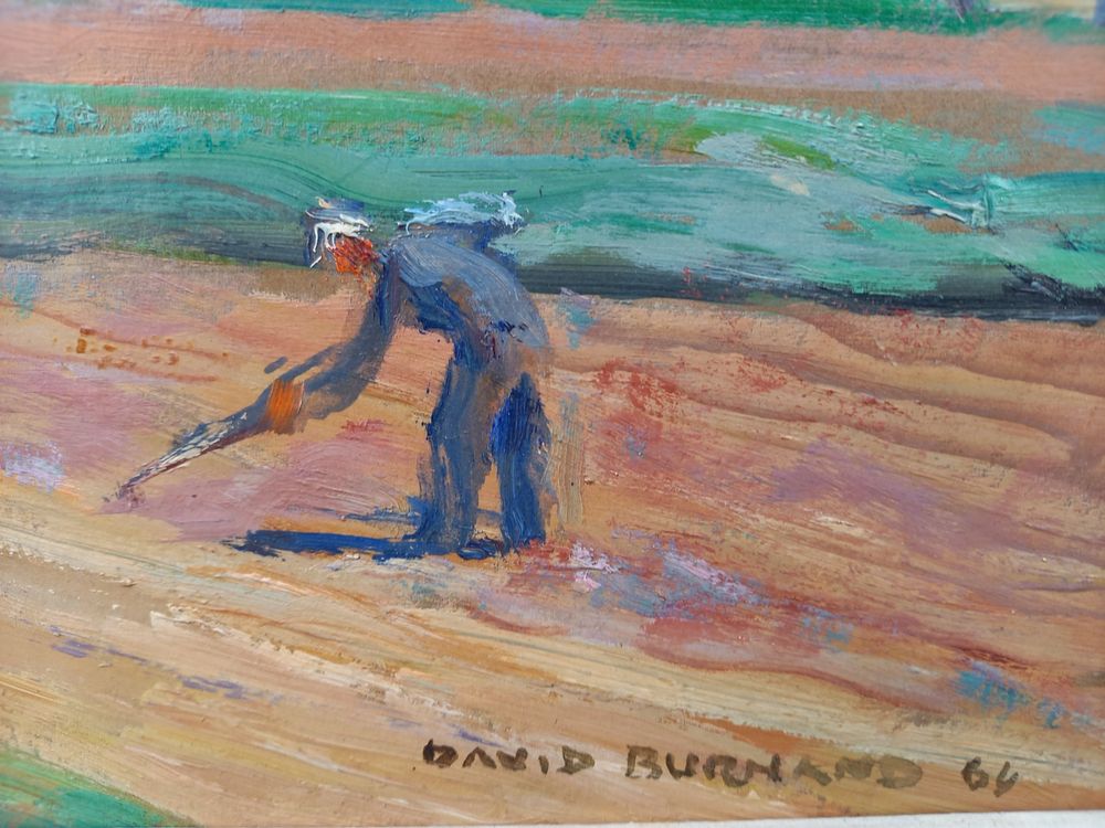 David Arnold BURNAND (1888-1975) belles scène campagnarde (Gebraucht ...