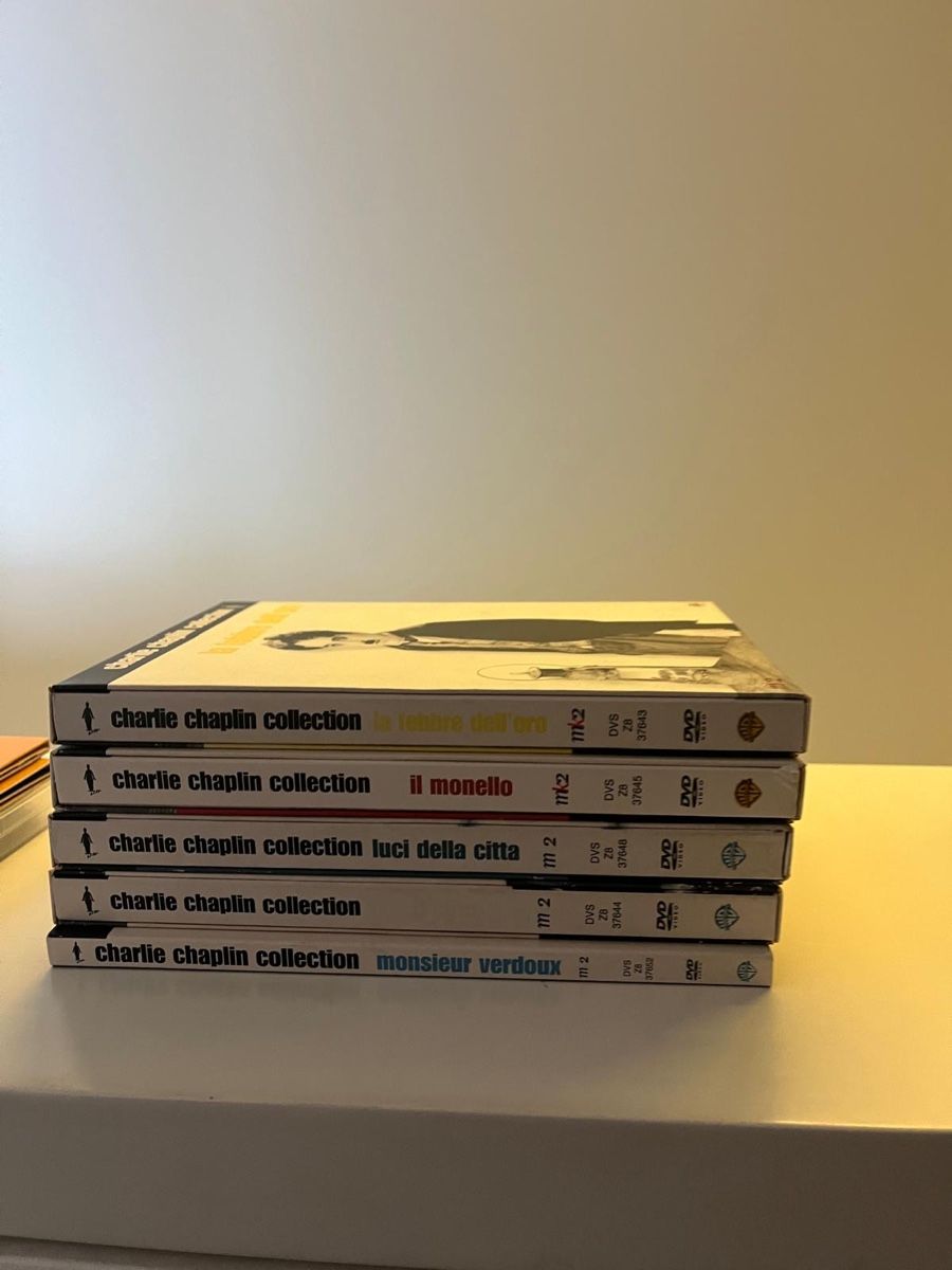 DVD - collezione Charlie Chaplin (Usato) a Ruvigliana per CHF 15 – con ...