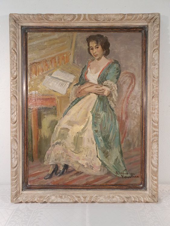 Ölgemälde signiert Hans VAUTIER (1891 - 1979), Ref. Nr. 144 (Gebraucht) in Au für CHF 120 – nur ...