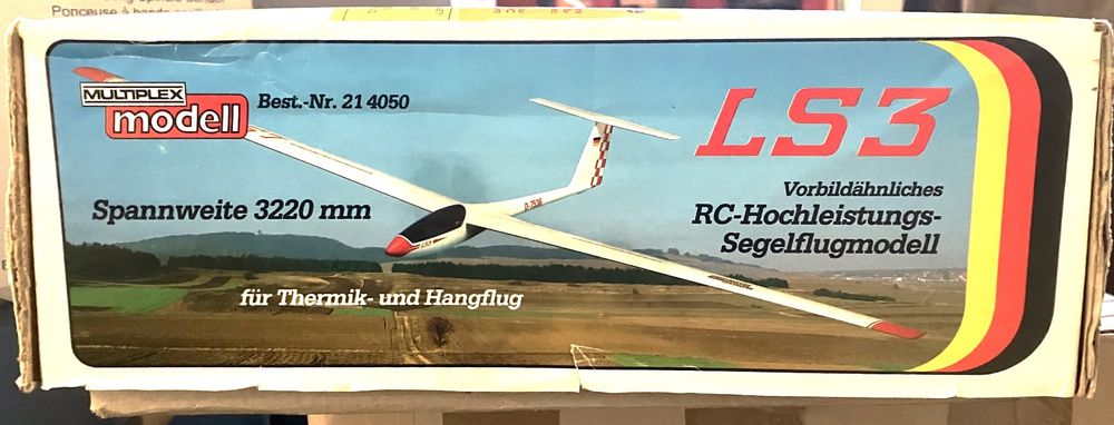 Multiplex LS3 unberührter Bausatz, Rarität! (Neu (gemäss Beschreibung ...