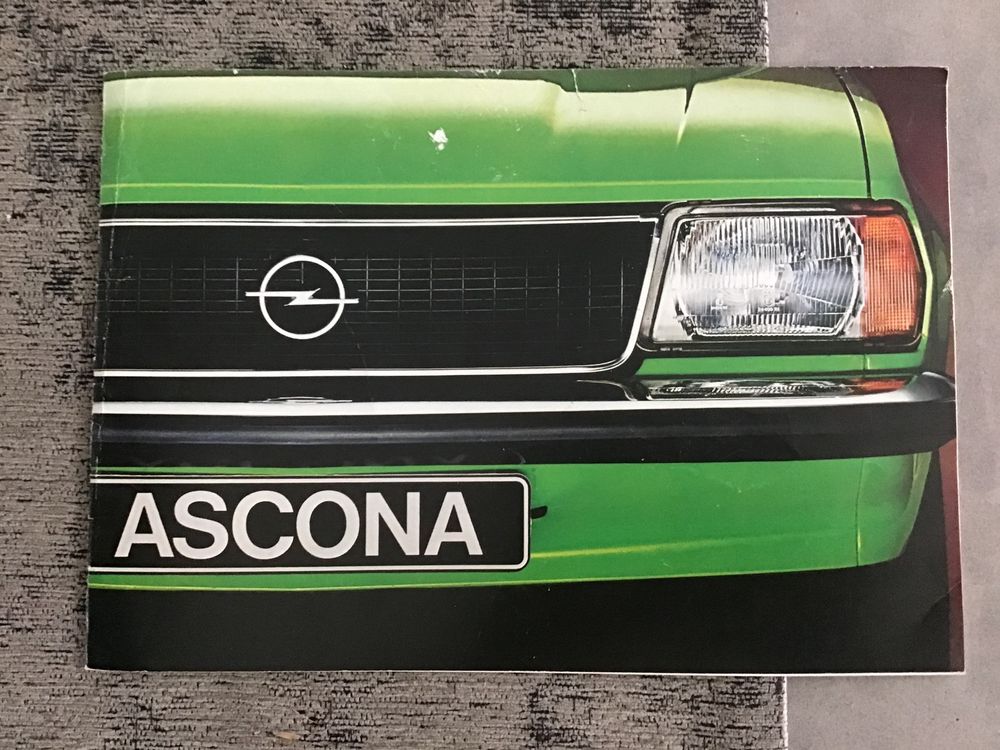Opel Ascona B Verkaufsprospekt 16 Seiten Oktober 1976 | Kaufen auf Ricardo