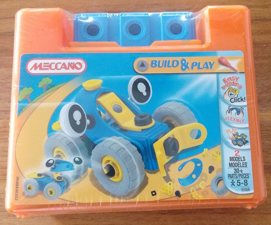 Meccano Build & Play Flexible Mini Bulldozer OVP ca. 30 T. (Neu und originalverpackt) in Wohlen ...