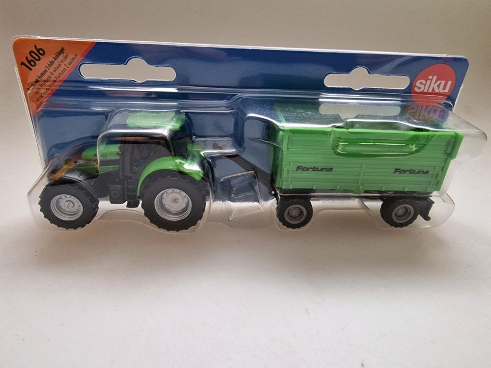 Siku 1606 Traktor mit Anhänger Neu (Neu und originalverpackt) in ...