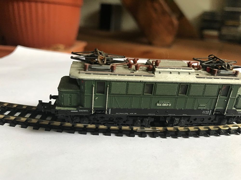 minitrix 2033 (?), BR 144, elektrolok der DB (Gebraucht) in liestal für ...