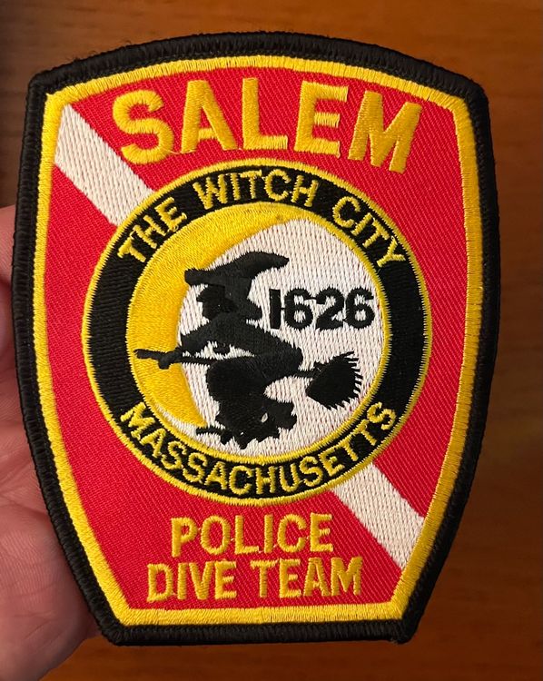 Badge abzeichen USA police dive team massachusetts (Gebraucht) in für ...