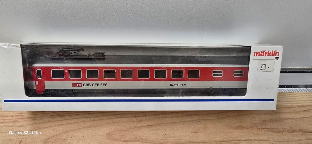 Märklin H0 4217 Speisewagen der SBB Restaurant (Gebraucht) in Brislach für CHF 36.5 – mit ...