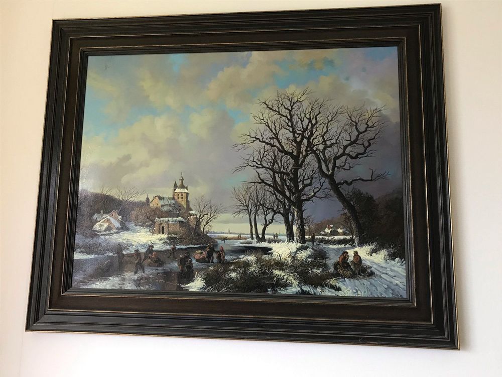 Jan Vermeer - Winterlandschaft | Kaufen auf Ricardo