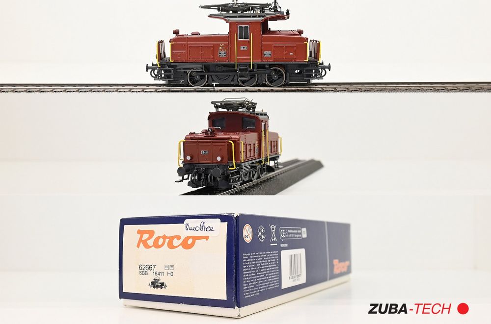 Roco 62667 Rangierlok Ee 3/3 der SBB, H0 GS Analog, mit OVP (Gebraucht ...
