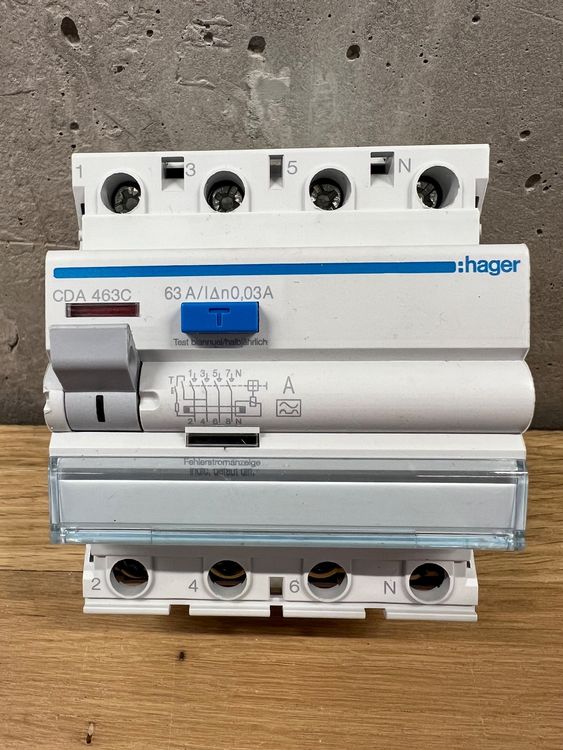 FI/LS Hager 63A/30mA 4Pol (Neu (gemäss Beschreibung)) in Romanshorn für ...