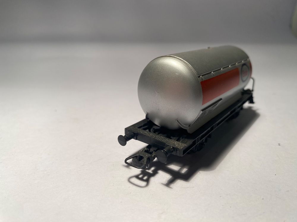 Lima, Kesselwagen (Tankwagen) ESSO Silber, DC Achsen (Gebraucht) in ...