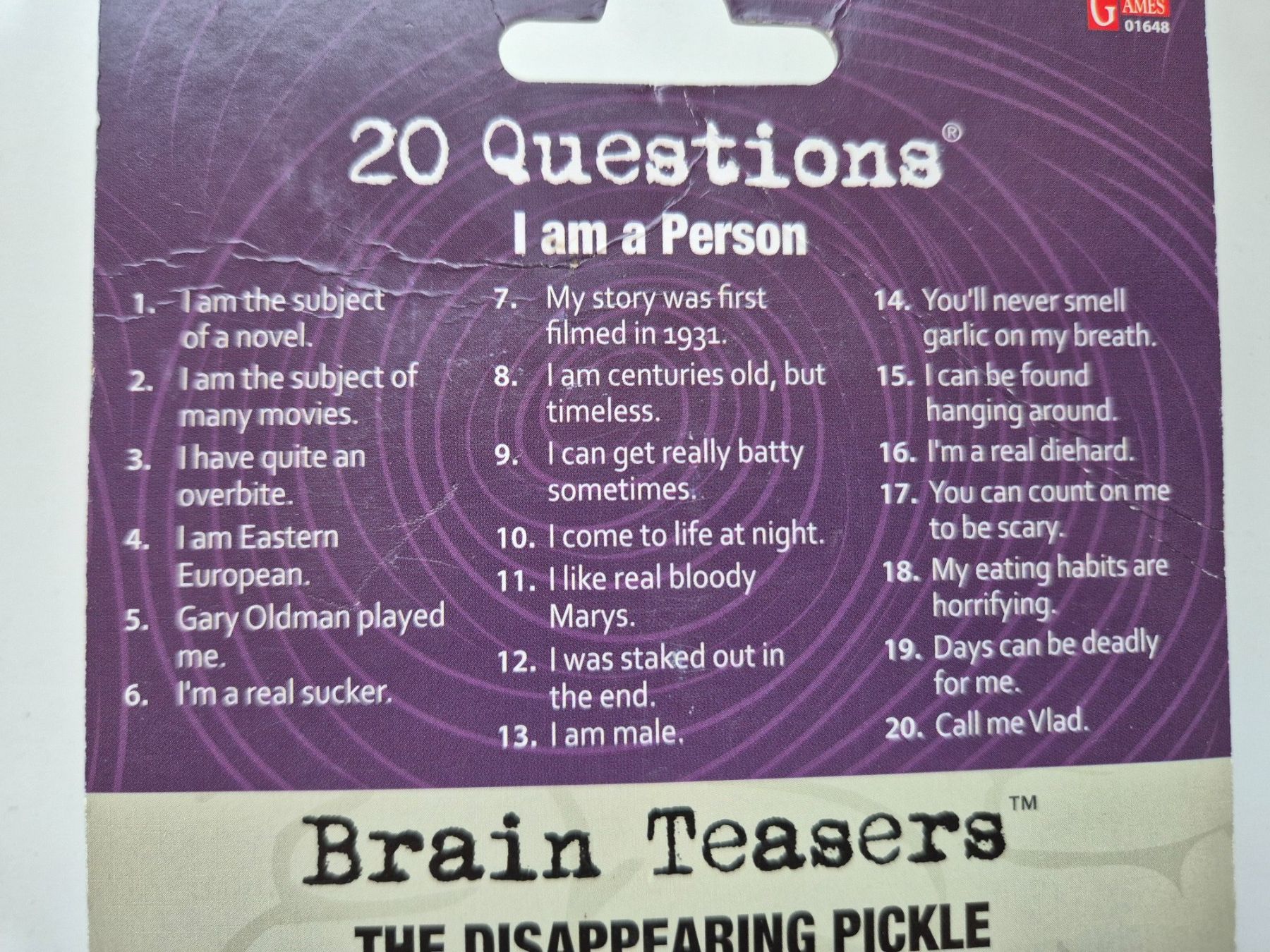 BRAIN TEASERS 🧠 Mystery, Mind & Logic Game ** NEU ** (Neu und ...
