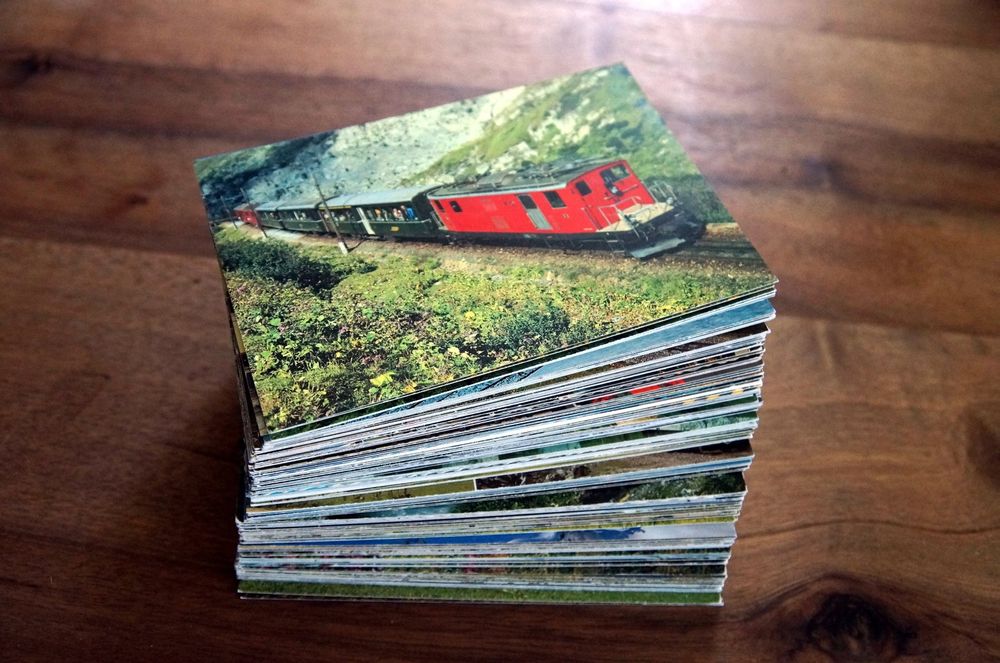 200 verschiedene Eisenbahn-Ansichtskarten Schweiz | Kaufen auf Ricardo