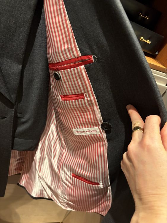 Anton Meyer men suit in size 44 NEW (Neu (gemäss Beschreibung)) in St ...