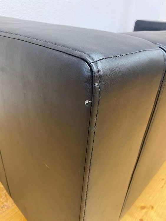 Ikea Klippan Sofa Kunstleder schwarz 2 stk N 3008 | Kaufen auf Ricardo